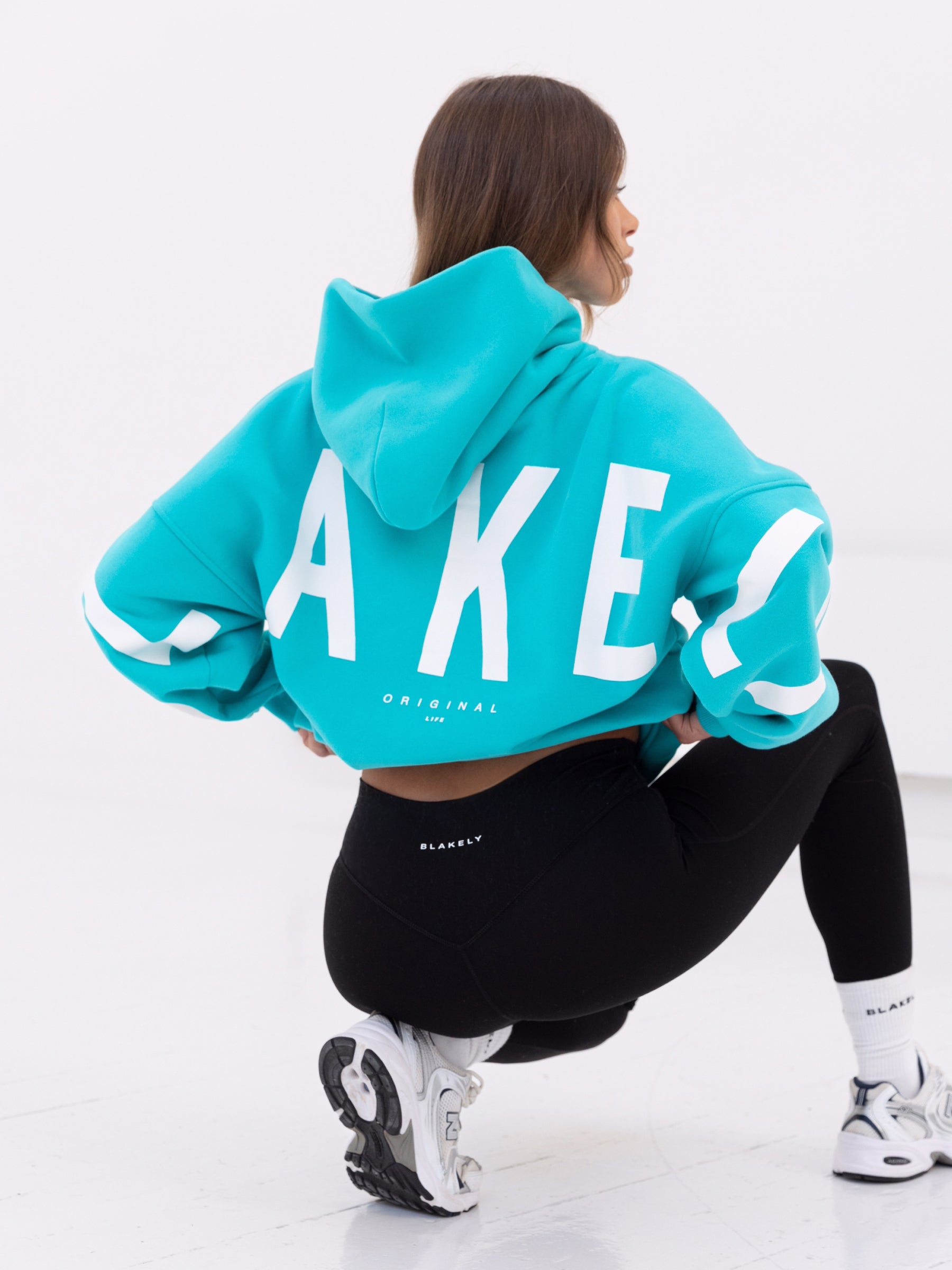 Kaufe Blakely Aqua Isabel Oversized Hoodie | Kostenloser ...