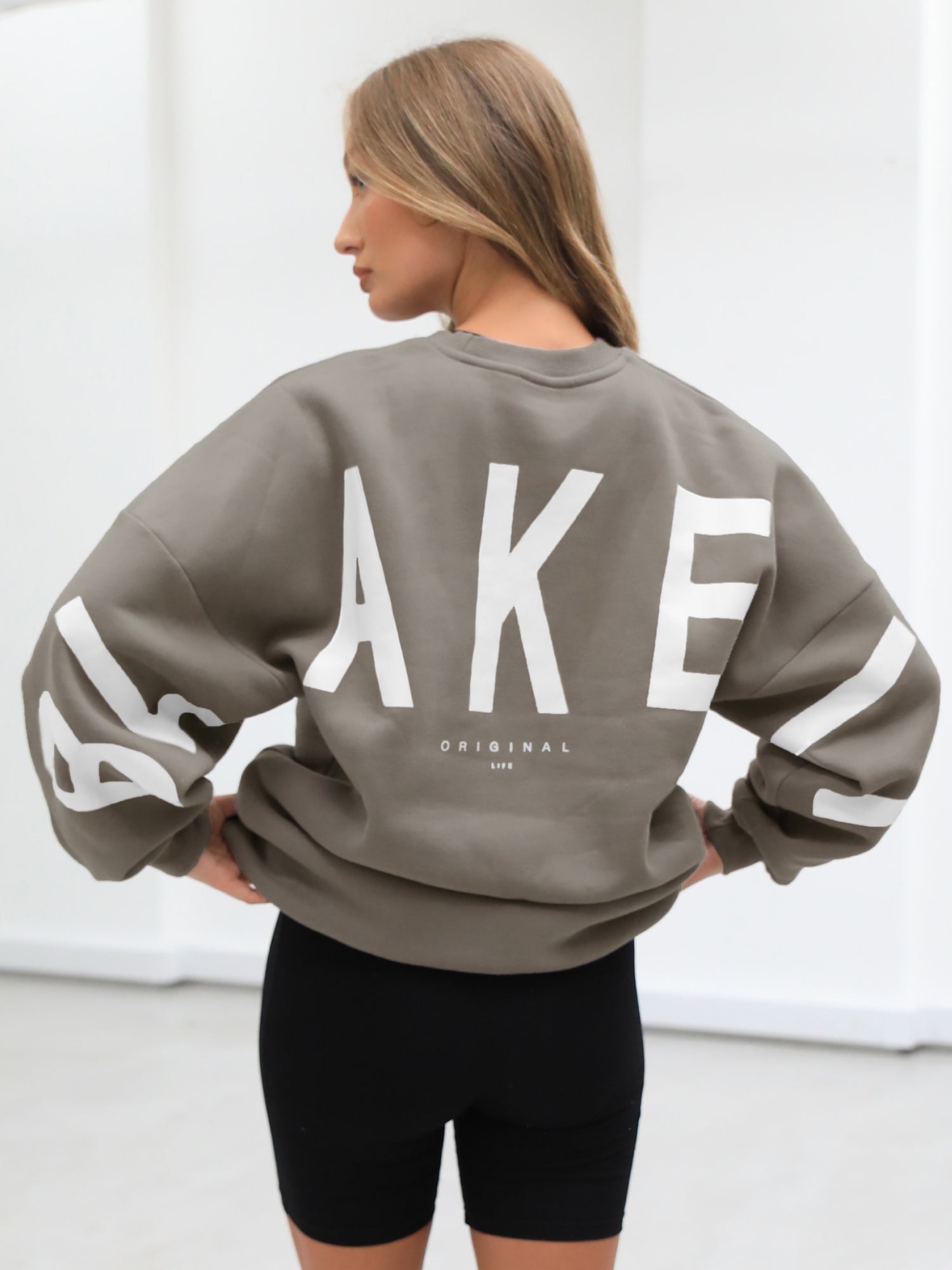 Buy Blakely Safari Green Isabel Oversized Jumper | Free standard ...
