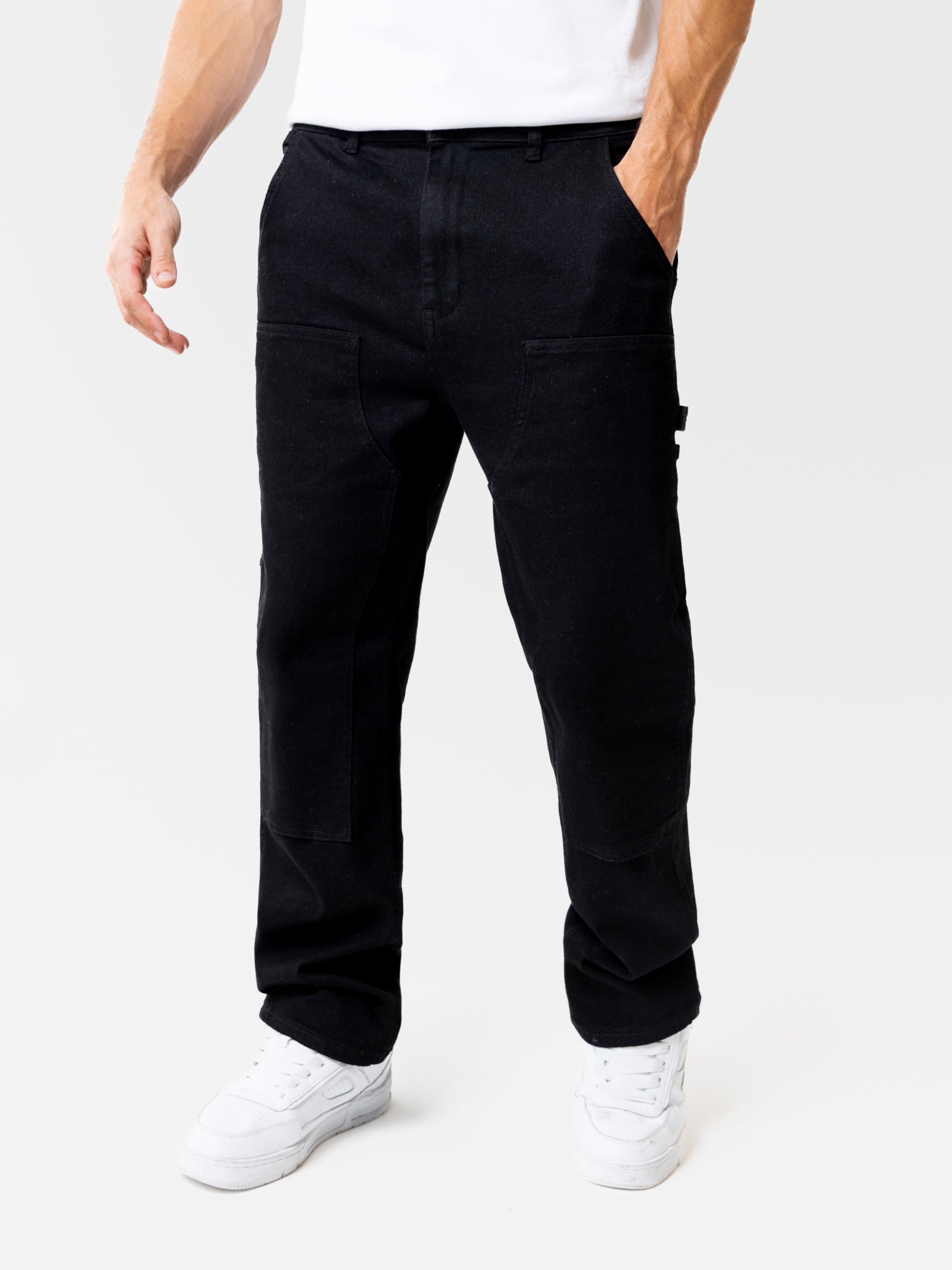Buy Blakely Mens Black Vol.21 Panel Jeans | Free delivery on orders ...