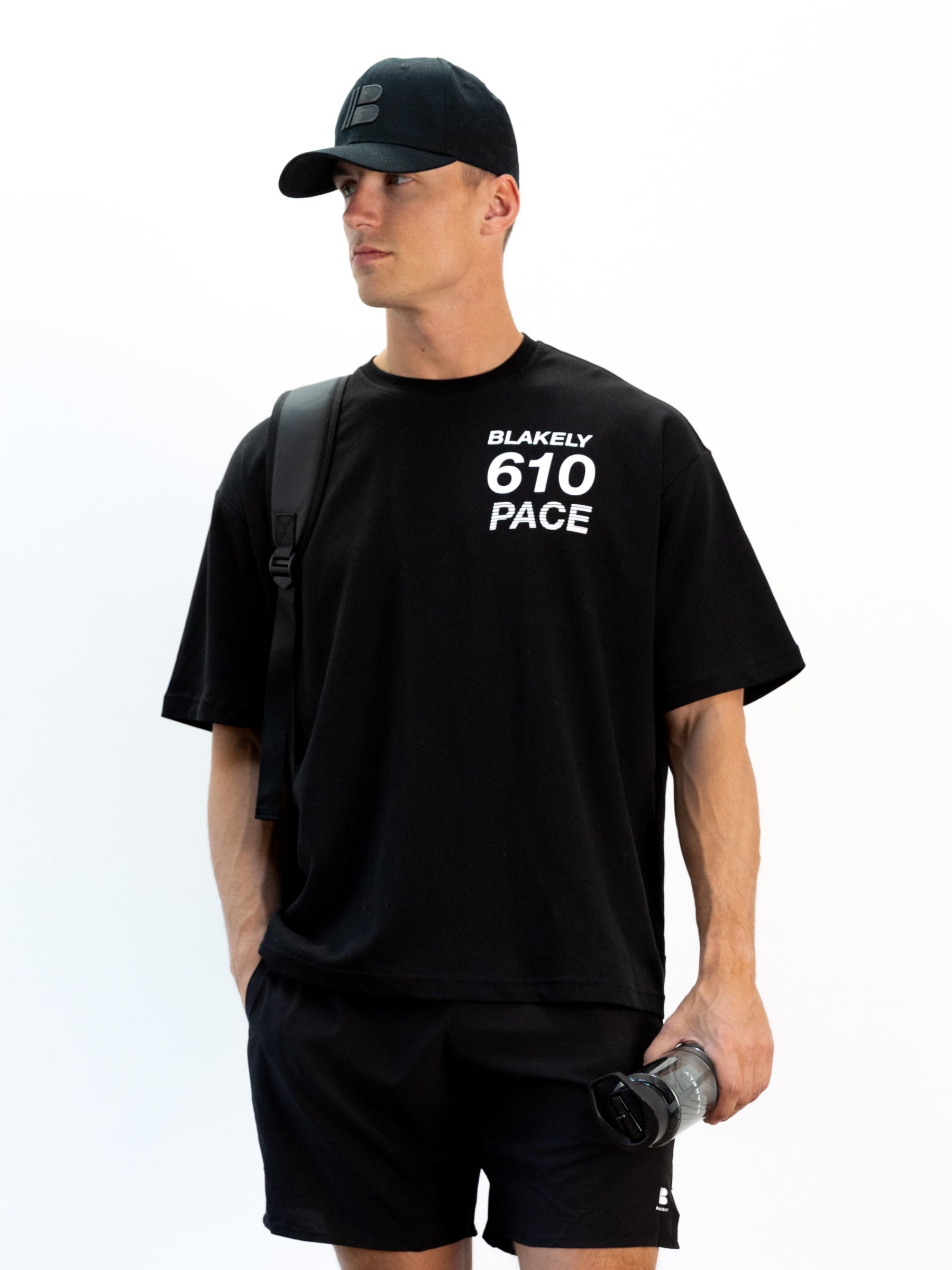 Buy Blakely Black Pacer 610 Unfitted T-Shirt | Free delivery on orders ...